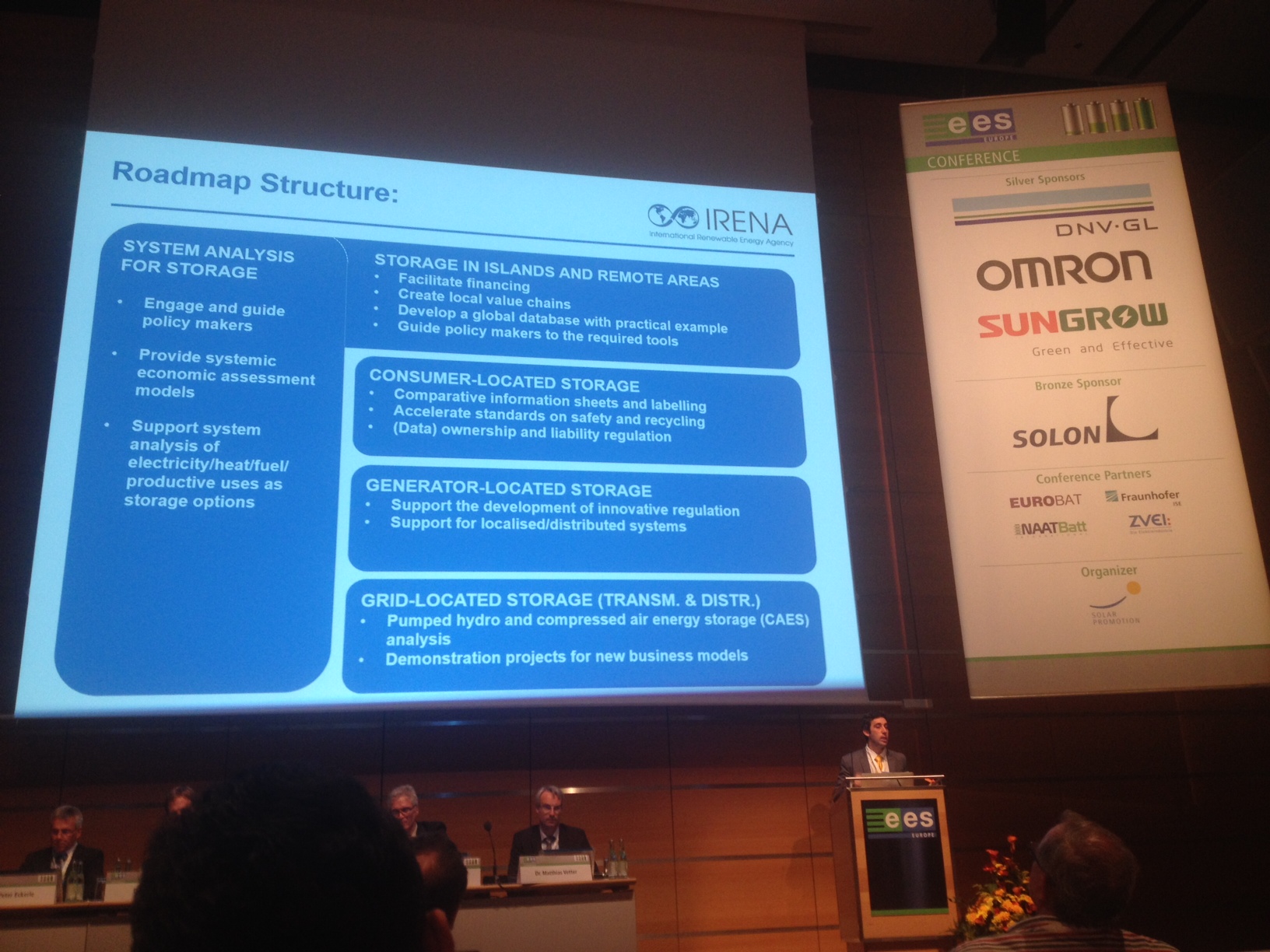 Irena Launches Energy Storage Technology Roadmap Energy Storage News