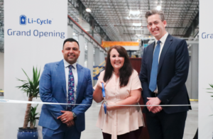 Li-Cycle opens third battery recycling facility at 'strategic ...