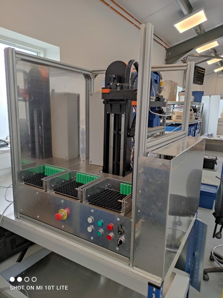 Prototype for sorting battery cells for second life energy storage