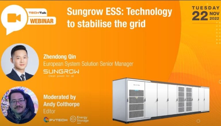 VIDEO: Stabilising the grid with Sungrow ESS technology