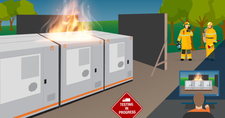 Safety: BESS industry codes, standards and fire tests