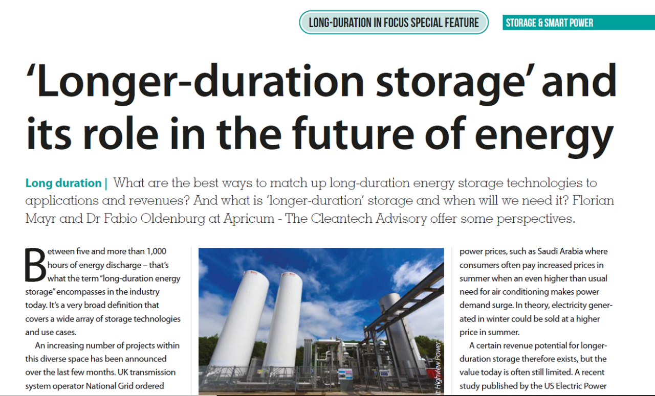 ‘Longer-duration storage’ and its role in the future of energy - Energy ...
