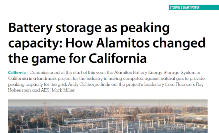 Battery storage as peaking capacity: How Alamitos changed the game for ...