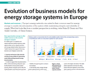 Evolution of business models for energy storage systems in Europe ...