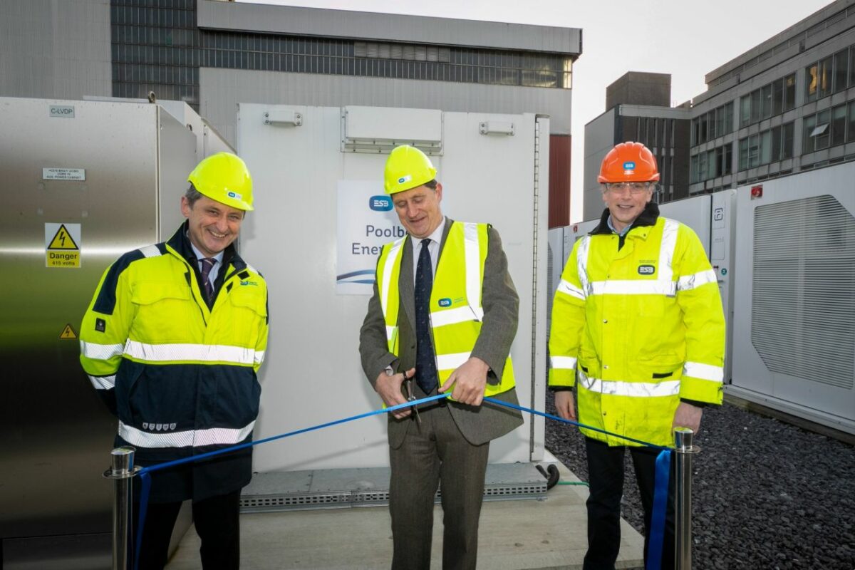 ESB opens Ireland’s largest battery storage facility
