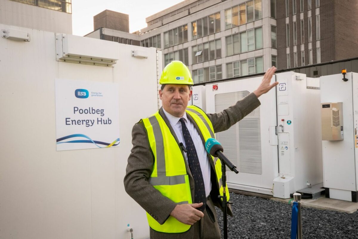 ESB opens Ireland’s largest battery storage facility