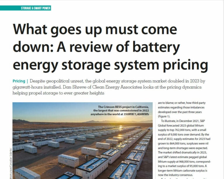 What goes up must come down: A review of battery energy storage system ...