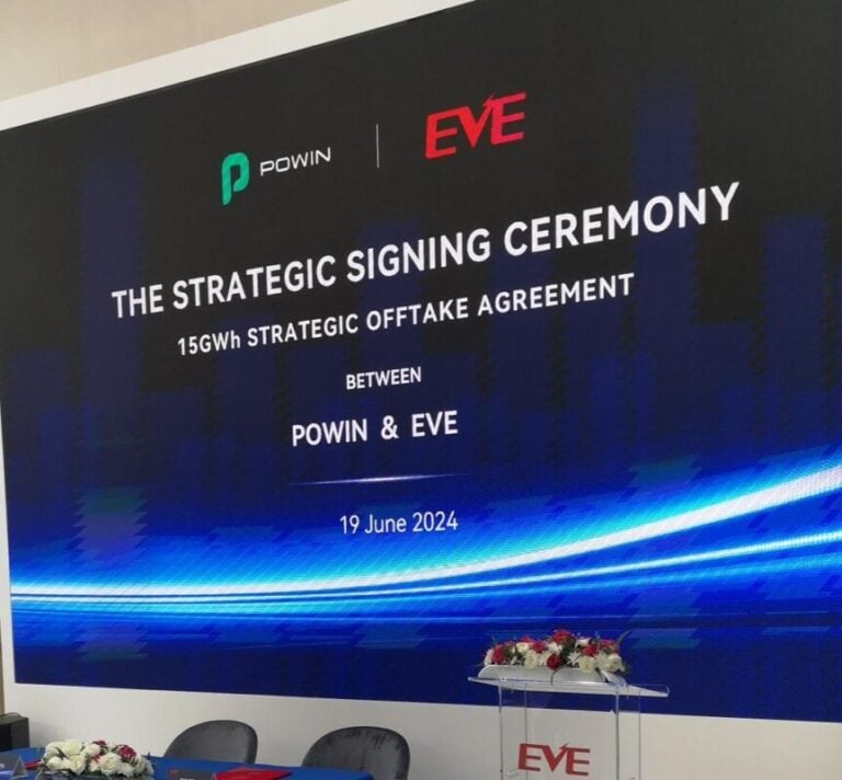 Powin signs 15GWh master supply agreement with Eve Energy