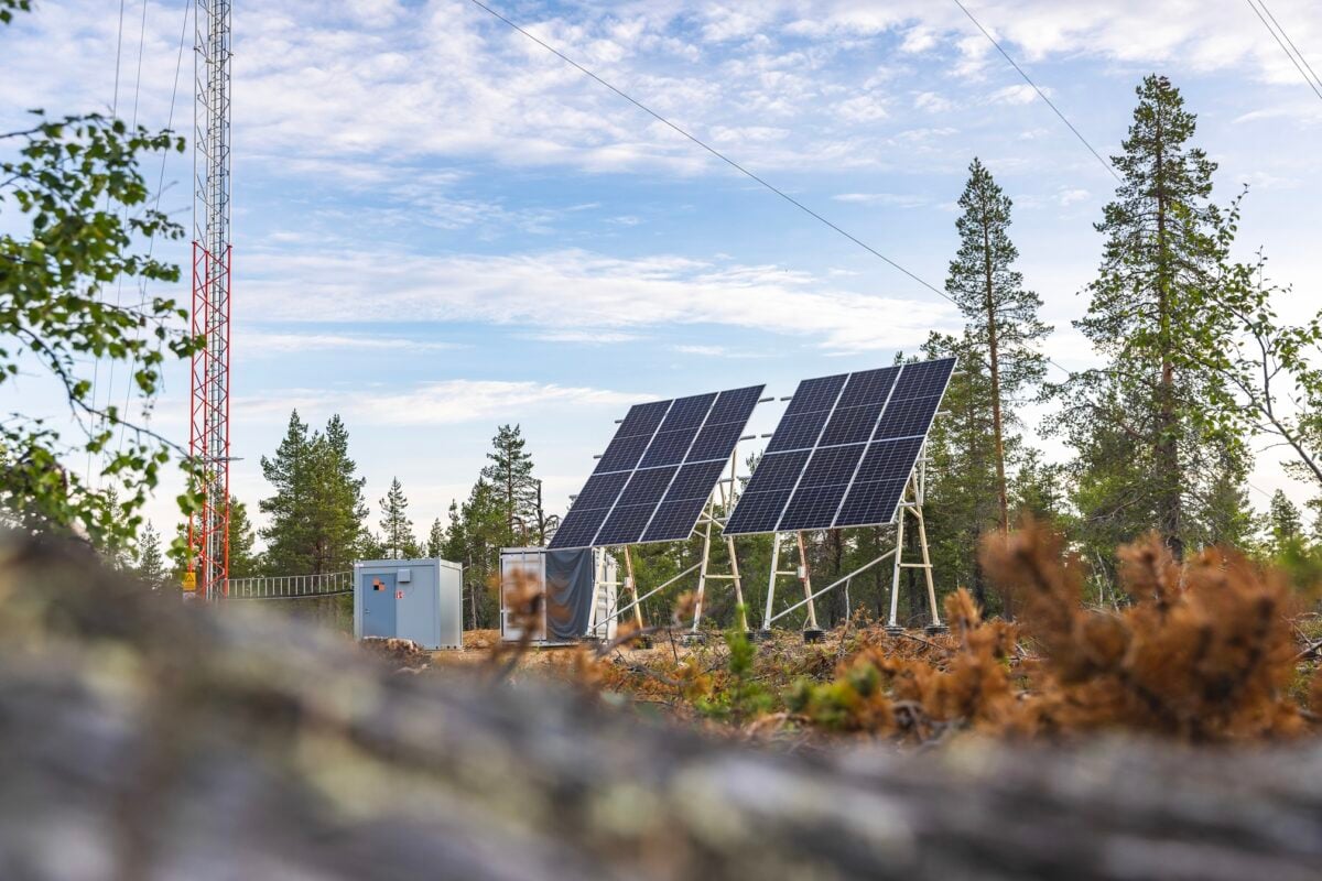 Finland: PV-plus-storage enables telecom networks to join VPP
