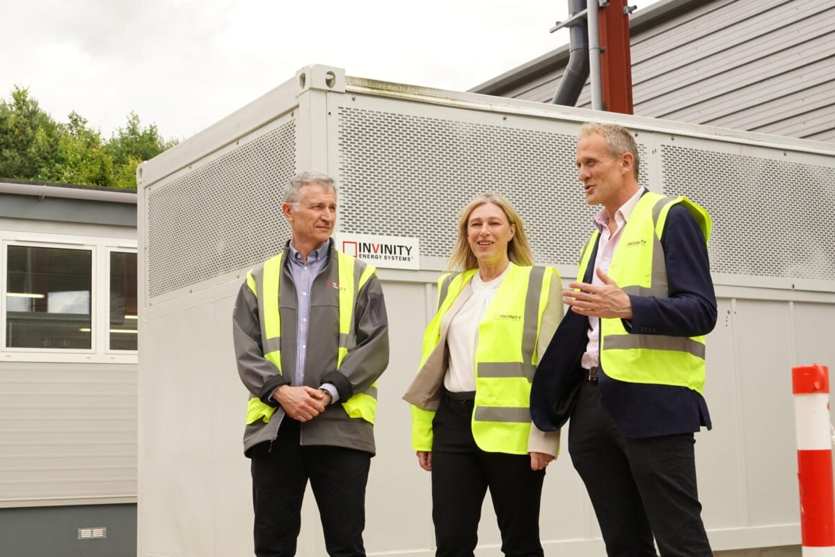 Invinity expanding UK flow battery assembly capacity over 500MWh Invinity expanding UK flow battery assembly capacity over 500MWh