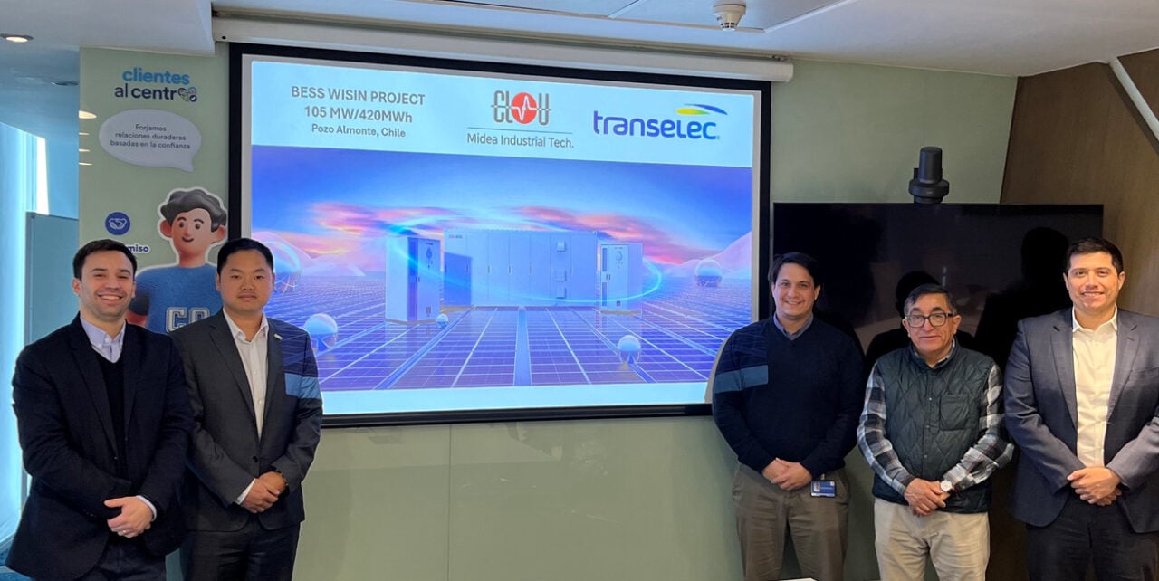 CLOU Electronics and Transelec sign agreement for 105MW/420MWh ESS in ...