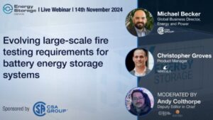 VIDEO: Evolving large-scale fire testing requirements for battery ...