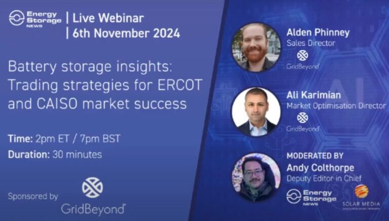 VIDEO: Battery storage trading strategies for ERCOT and CAISO market ...