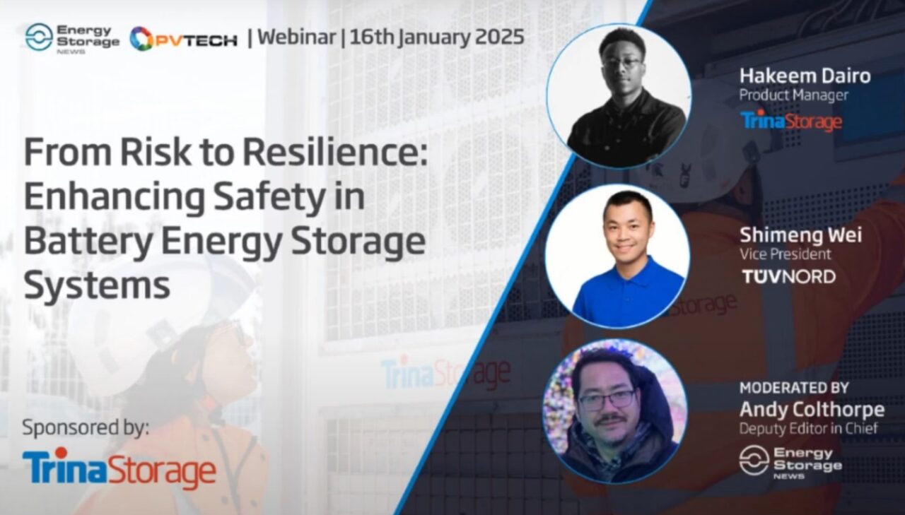 VIDEO: Enhancing safety in battery energy storage systems - Energy ...