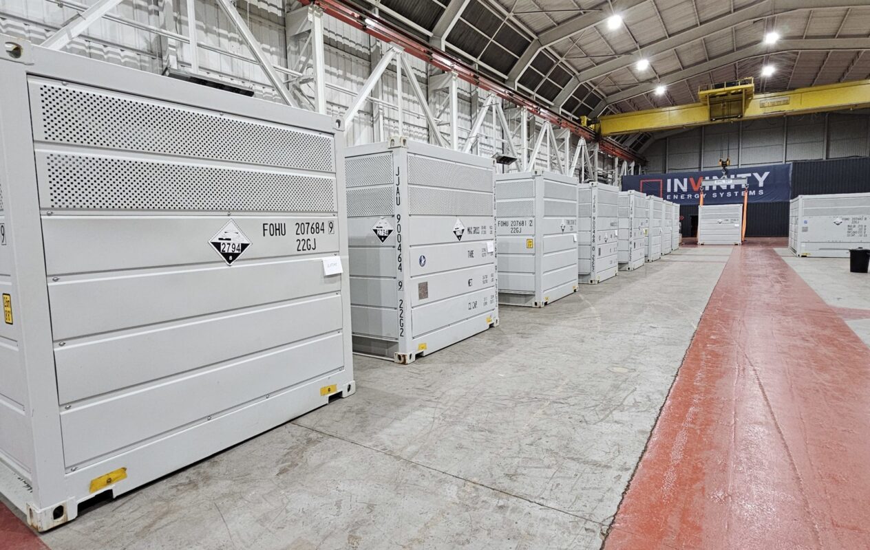 Invinity picks Frontier Power for LDES cap-and-floor scheme bids ...