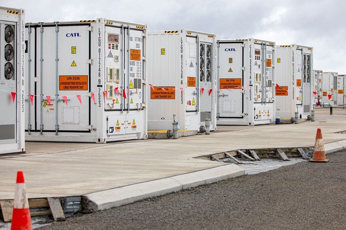 All batteries installed at 2GWh Collie BESS in Western Australia ...
