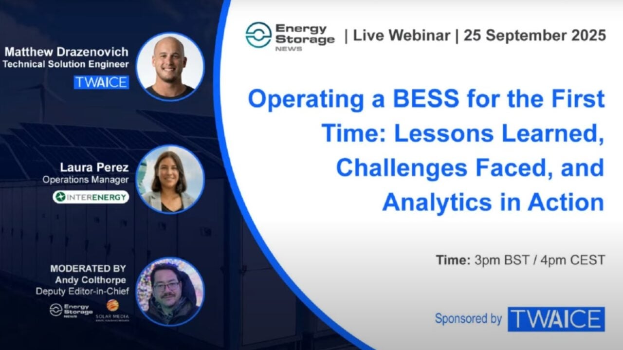 VIDEO: Challenges, lessons learned and analytics in action from operating a BESS for the first ...