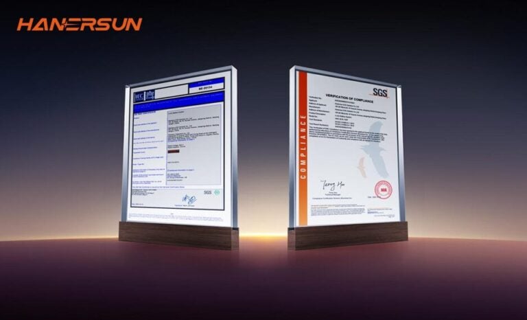 Hanersun 261kWh ESS secures SGS performance certification - Energy ...